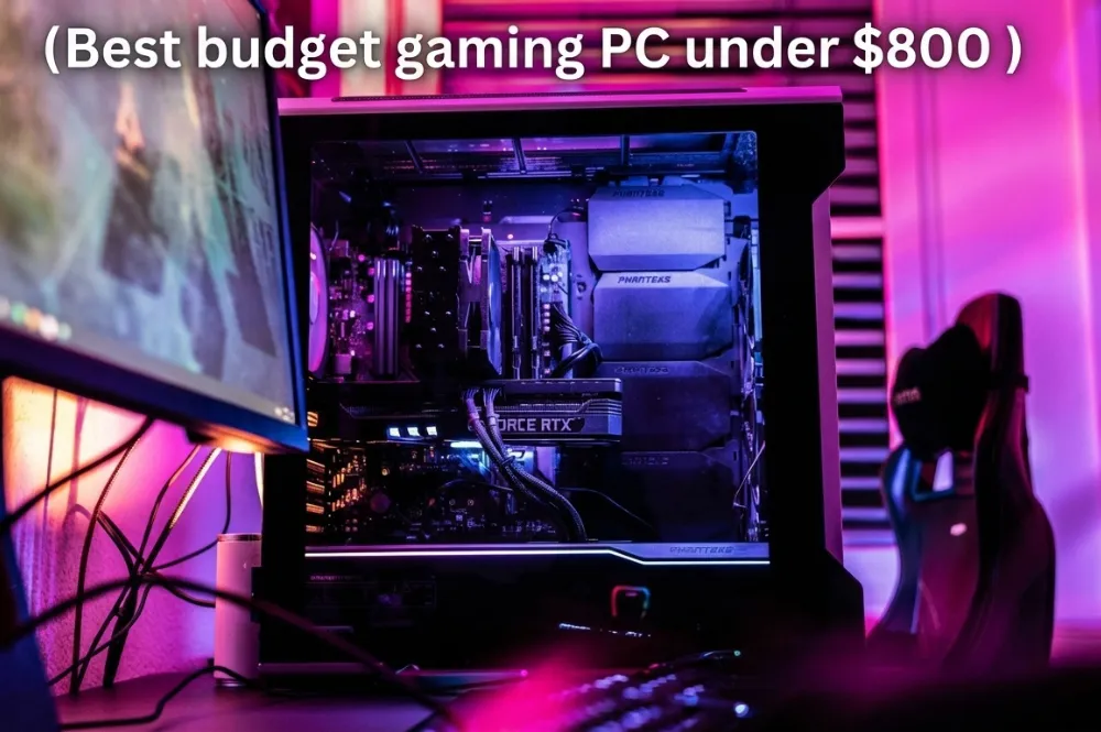 Best budget gaming PC under $800 tested for FPS (2026) - perfcore